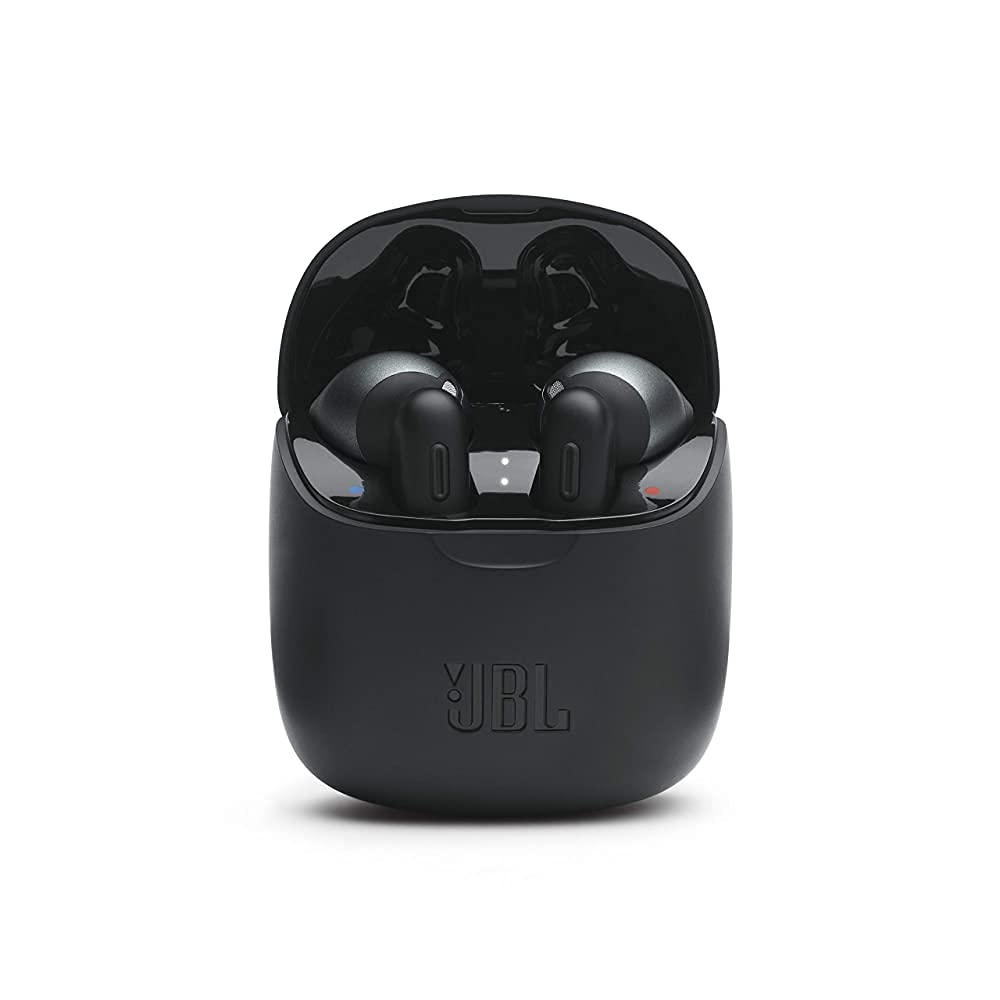 JBL TUNE 225TWS True Wireless Earbud Headphones (Black) - JBLT225TWSBLKAM (Renewed)