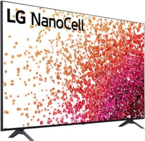 lg nanocell 75 series 65” alexa built-in 4k smart tv (3840 x 2160), 60hz refresh rate, ai-powered 4k ultra hd, active hdr, hdr10, hlg (65nano75upa, 2021)