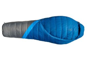 sierra designs night cap 20-20 degree zipperless sleeping bag with 100% recycled synthetic insulation, fold over blanket design, camping & backpacking sleeping bag 2023 (regular)