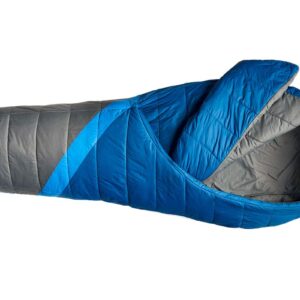 Sierra Designs Night Cap 20-20 Degree Zipperless Sleeping Bag with 100% Recycled Synthetic Insulation, Fold Over Blanket Design, Camping & Backpacking Sleeping Bag 2023 (Regular)