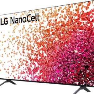 LG NanoCell 75 Series 65” Alexa built-in 4k Smart TV (3840 x 2160), 60Hz Refresh Rate, AI-Powered 4K Ultra HD, Active HDR, HDR10, HLG (65NANO75UPA, 2021)