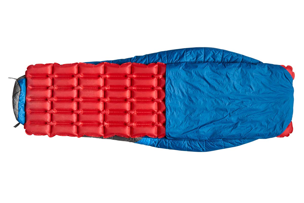 Sierra Designs Night Cap 20-20 Degree Zipperless Sleeping Bag with 100% Recycled Synthetic Insulation, Fold Over Blanket Design, Camping & Backpacking Sleeping Bag 2023 (Regular)