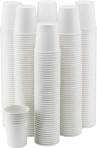 nyhi white paper disposable cups 10oz pack of 300