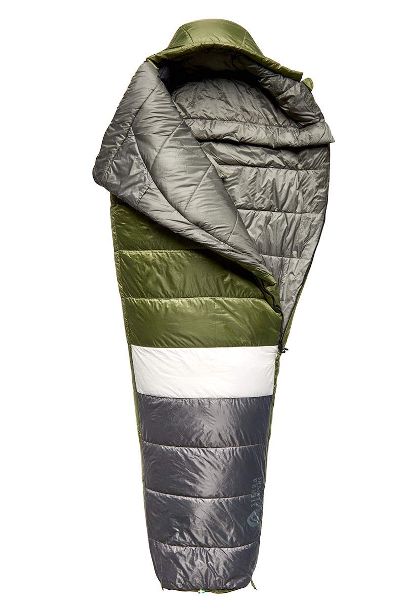 Sierra Designs Shut Eye 20 Degree Sleeping Bags - SierraLoft Synthetic, Mummy Style Camping & Backpacking Sleeping Bags for Men & Women, Stuff Sack Included