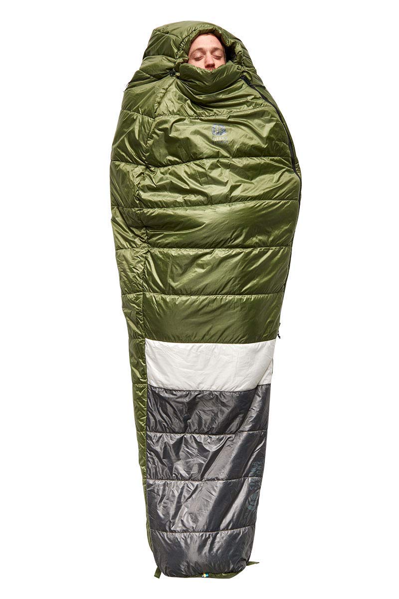 Sierra Designs Shut Eye 20 Degree Sleeping Bags - SierraLoft Synthetic, Mummy Style Camping & Backpacking Sleeping Bags for Men & Women, Stuff Sack Included