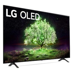 LG OLED A1 Series 55” Alexa Built-in 4k Smart TV (3840 x 2160), 60Hz Refresh Rate, AI-Powered 4K, Dolby Cinema, WiSA Ready, Gaming Mode (OLED55A1PUA, 2021)