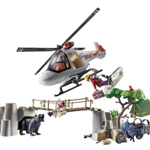 Playmobil Canyon Copter Rescue