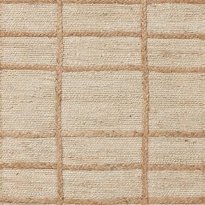 Loloi II Bodhi Collection BOD-04 Ivory/Tan 18" x 18" Sample Rug