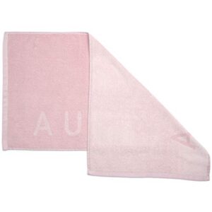 Gym Towel for Sweat - 100% Organic Cotton - Soft and Absorbent Workout Towel for Gym (31.5 X 15.75 inch)- Silver Infused Sports Towel - Yoga and Gym Towel for Women (Pink)