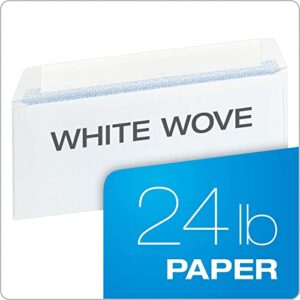 Quality Park #8 Double Window Security Envelopes for QuickBooks Checks, Redi-Strip Self Seal Closure, 3 5/8 x 8 11/16, 24 lb White, 500 Count (Pack of 1)(QUA50766)