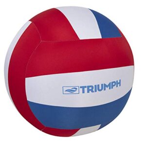 triumph sports patriotic monster volleyball - from the beach to the backyard, play multiple games with the monster volleyball