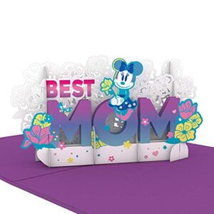 lovepop mothers day disney's minnie mouse best mom pop up card