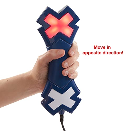 Mattel Games ​Crossed Signals Electronic Game with Pair of Talking Light Wands, Play Solo Or with Up to 4 Players, Move Wands Up, Down Or Shake, Gift for 8 Year Olds & Up, HCG57