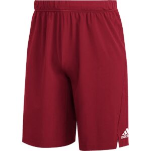 adidas under the lights short - men's casual m team power red/white