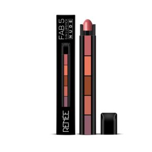 renee fab 5 nude 5-in-1 lipstick, 7.5gm