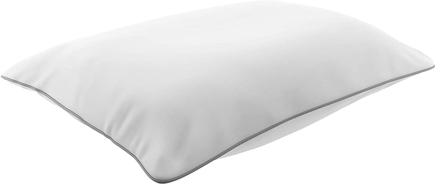 Serta Versafoam Memory Foam Bed Pillow, Standard (Pack of 2), White 2 Count