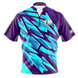 logo infusion dye-sublimated bowling jersey (sash collar) - i am bowling fun design 2003 - no logo (men's l) multicolored