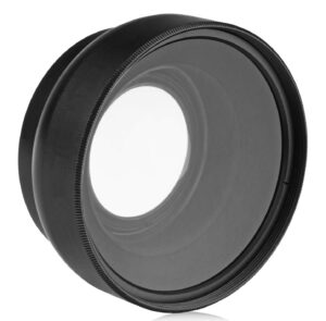 0.43x high definition super wide angle lens w/macro compatible with sony fdr-ax100 + 62mm 3 piece filter kit