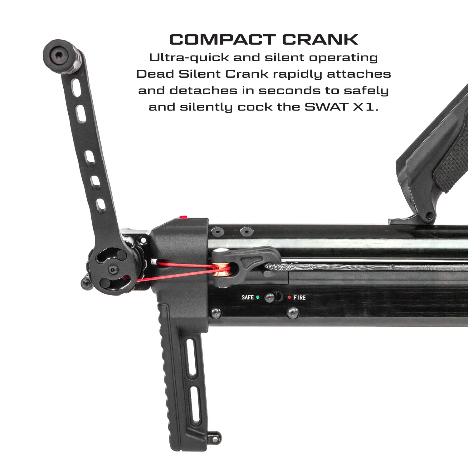 Killer Instinct SWAT X1 Pro Package. The SWAT X1 Using The Speedring Scope is The Most Formidable Crossbow for Sale on The Market Today! Includes Quiver, Bolts, Scope, Foregrip, and Field Points