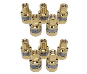 usweldwire 10-pk 169-716 mig tip adaptors diffuser 169716 for miller welding gun m10/m15