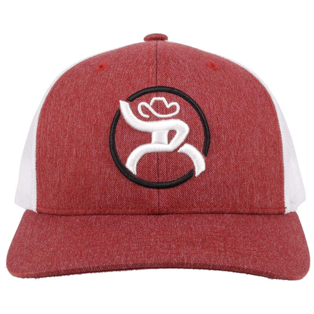 HOOEY Strap Trucker Hat Red