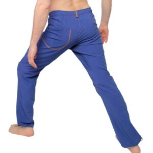 Ucraft "Xlite Rock Climbing Bouldering and Yoga Pants. Lightweight Stretchy Trousers (M, Deep Blue Melange)