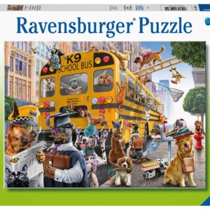 Ravensburger 12974 Pet School Pals 150 Piece Puzzles for Kids, Every Piece is Unique, Pieces Fit Together Perfectly