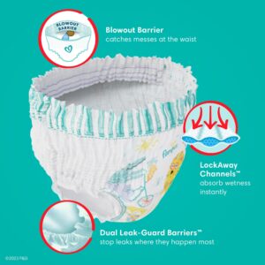 Pampers Cruisers 360 Diapers - Size 5, 19 Count, Pull-On Disposable Baby Diapers, Gap-Free Fit