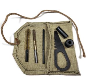 soviet army original ussr russian mosin nagant rifle accessories cleaning tools kit with canvas carrying pouch unissued military surplus