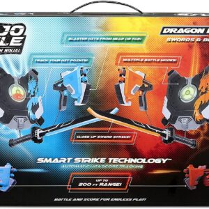 Dojo Battle Little Tikes Dragon Masters 2 Player Electronic Battling Game with Swords & Blasters, Multicolor (574736EUC)