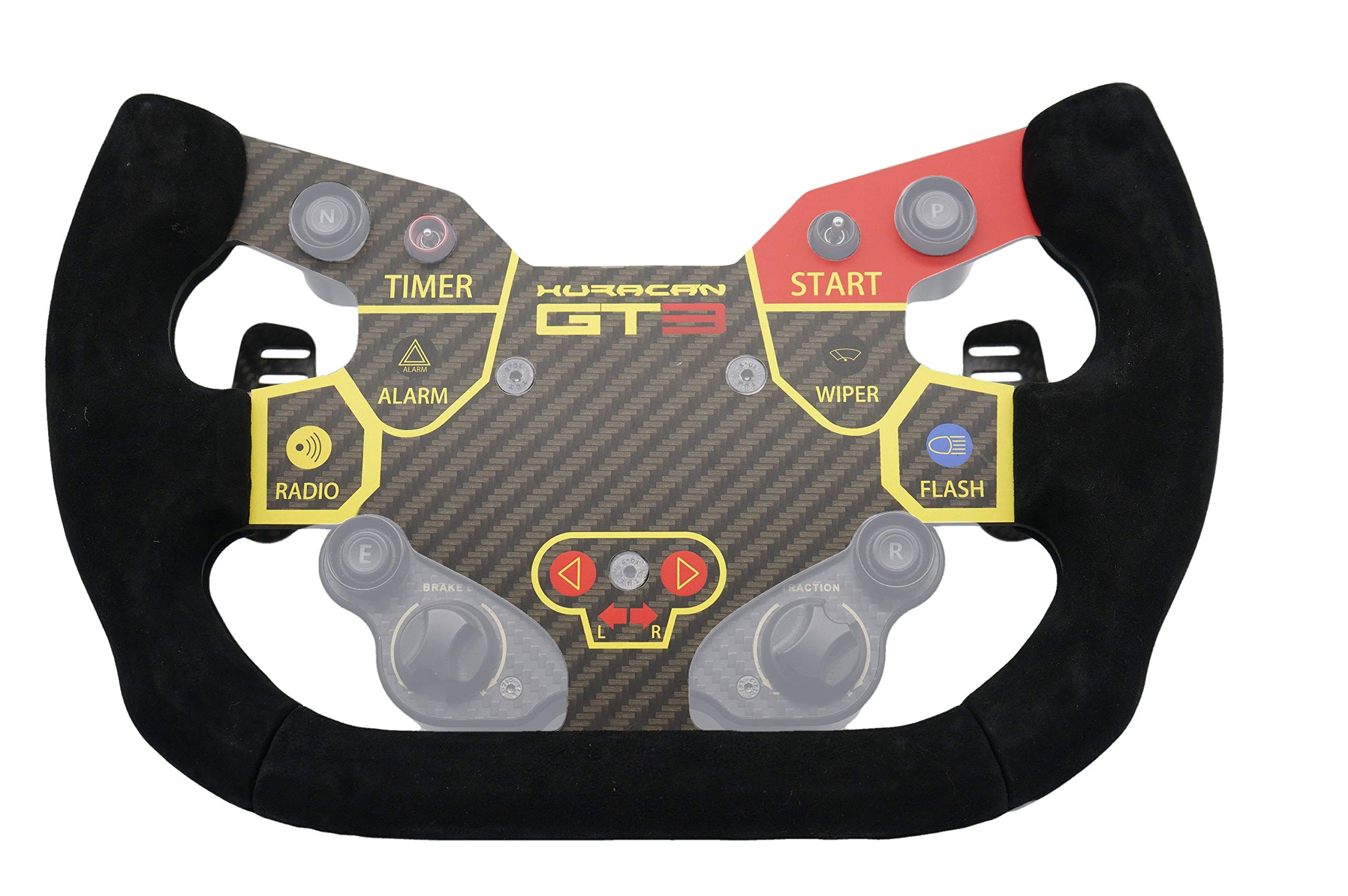 SIMPUSH SIMRacing Gaming Carbon Fiber Sim Wheel MOD FOR Simagic gt1