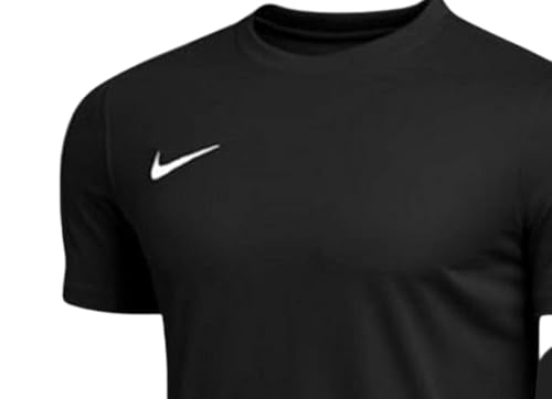 Nike Men's Park Short Sleeve T Shirt (Black, Medium)