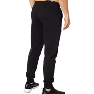 PUMA Mens Essentials Fleece (Available In Big And Tall Sizes) Sweatpants, Cotton Black, Medium US