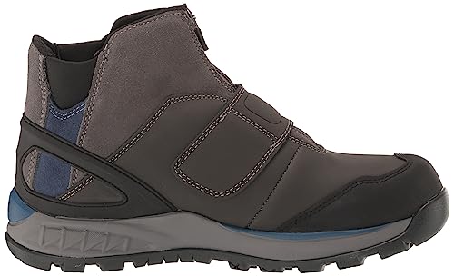 Propét Men's Valais Hiking Boot, Grey/Blue, 13 XX-Wide