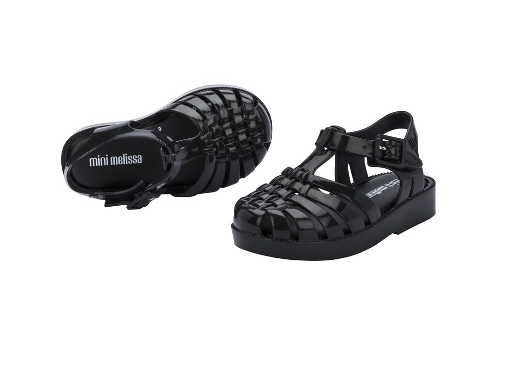 mini melissa Possession Gladiators for Babies, Black, 10