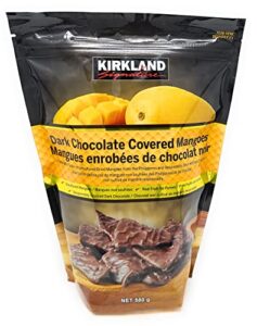 kirkland dark chocolate covered mangoes 20.46 oz