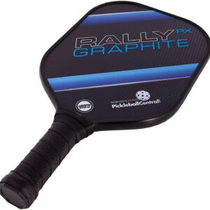 Rally PX Graphite Pickleball Paddle Set for 4 Players (4 Paddles (1 Each Color), 4 Outdoor Pickleballs, 4 Paddle Covers, Duffel, Rules/Strategy Guide)