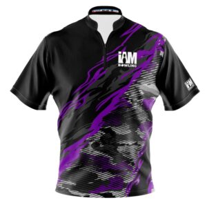 logo infusion dye-sublimated bowling jersey (sash collar) - i am bowling fun design 2007 - no logo (men's 2x) multicolored