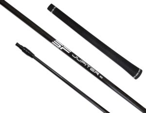 steadfast carbon fiber driver shaft - carbon fiber golf shaft with standard 45.5" play length - 4 flex choices - tour 360 grip - adapter included - installed professional club fitting team