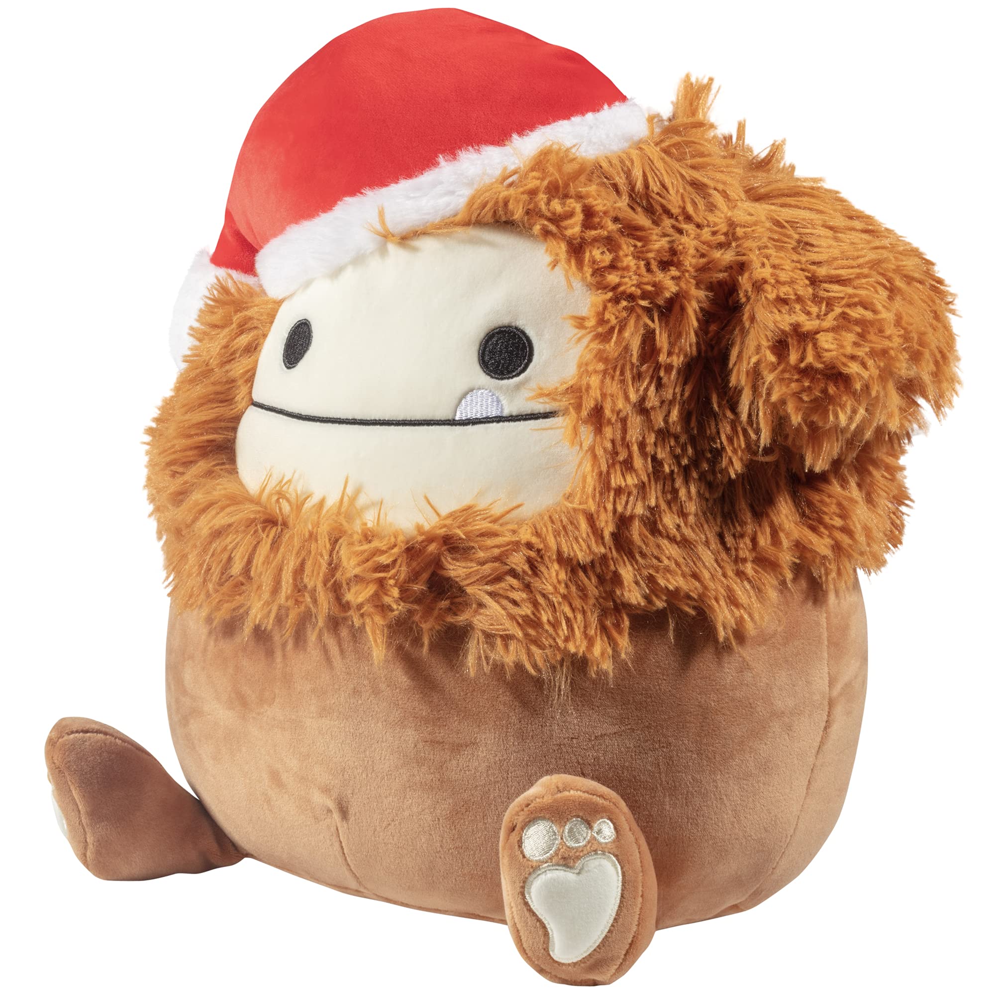 Squishmallows Original 12-Inch Benny The Santa Bigfoot - Official Jazwares Christmas Plush - Collectible Soft & Squishy Big Foot Stuffed Animal Toy - Add to Your Squad - Gift for Kids, Girls & Boys