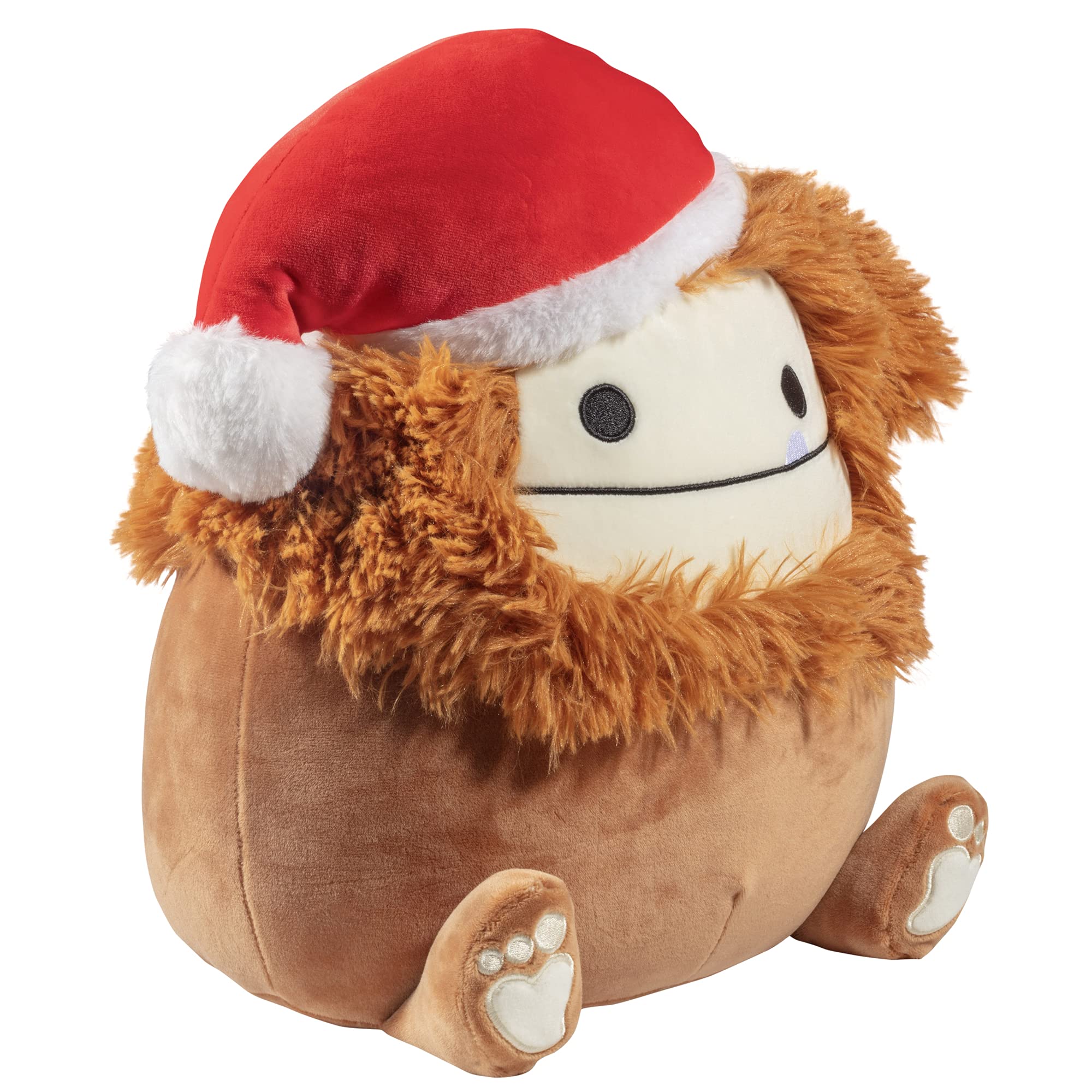 Squishmallows Original 12-Inch Benny The Santa Bigfoot - Official Jazwares Christmas Plush - Collectible Soft & Squishy Big Foot Stuffed Animal Toy - Add to Your Squad - Gift for Kids, Girls & Boys