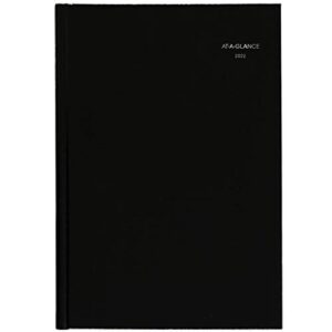 at-a-glance 2022 monthly planner by at-a-glance, 8" x 11-3/4", large, hardcover, dayminder, black (g470h00)