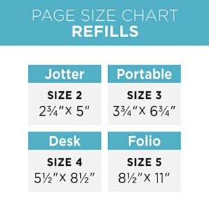 AT-A-GLANCE 2022 Daily Planner Refill by AT-A-GLANCE, 12010 Day-Timer, 5-1/2" x 8-1/2", Size 4, Desk Size, One Page per Day, Loose-Leaf (481-125)