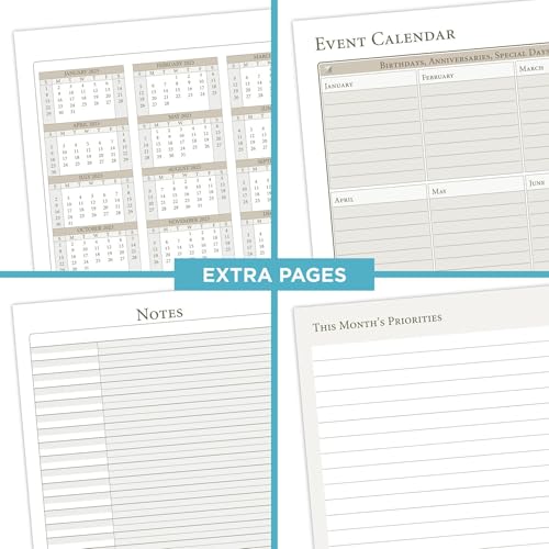 AT-A-GLANCE 2022 Daily Planner Refill by AT-A-GLANCE, 12010 Day-Timer, 5-1/2" x 8-1/2", Size 4, Desk Size, One Page per Day, Loose-Leaf (481-125)