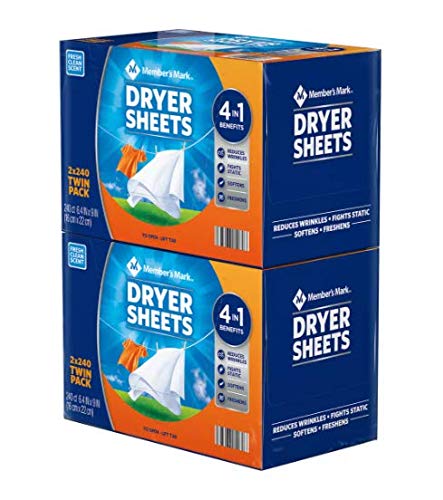 Member's Mark Fabric Softener Sheets