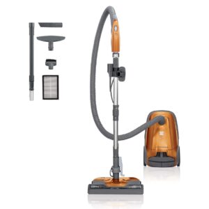 kenmore 81214 200 series pet friendly lightweight bagged canister vacuum cleaner with hepa filter,2 motor system