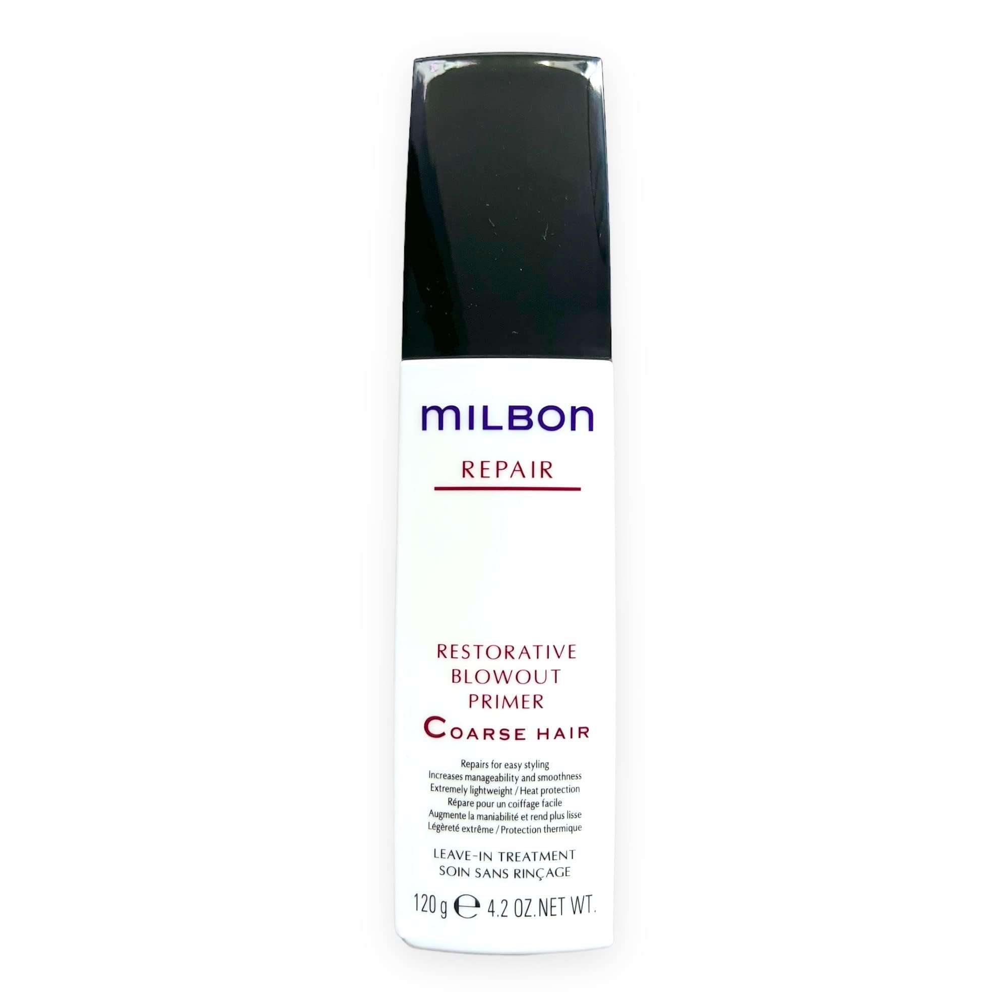 Milbon Repair Restorative Blowout Primer Coarse Hair 4.2 oz