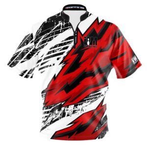 logo infusion dye-sublimated bowling jersey (sash collar) - i am bowling fun design 2009 - no logo (men's 2x) multicolored