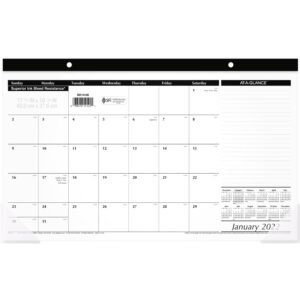 2022 Desk Calendar, AT-A-GLANCE Desk Pad Calendar, 17-3/4" x 11", Compact (SK1400)