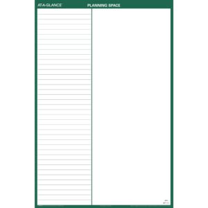 AT-A-GLANCE 2022 Erasable Calendar, Dry Erase Wall Planner by AT-A-GLANCE, 48" x 32", Jumbo, Vertical, Reversible for Notes & Planning Space (PM31028)